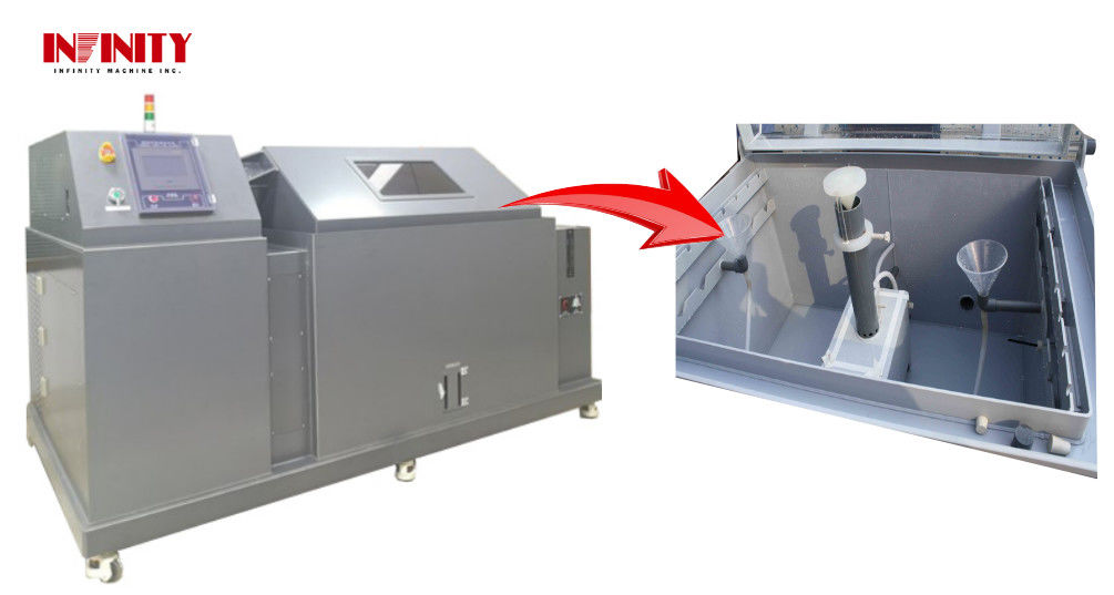 ±2%R.H Relative Humidity Fluctuation Salt Spray Test Chamber New for ...