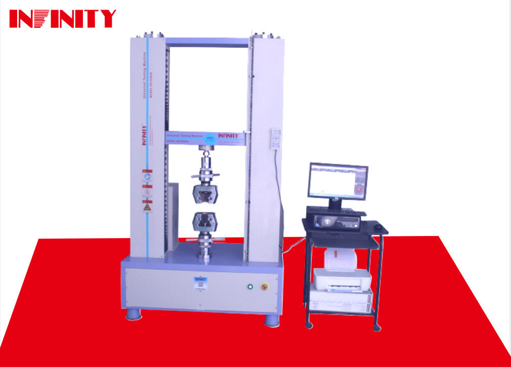 High Accuracy Universal Tensile Testing Machine Ball Screw Transmission ...