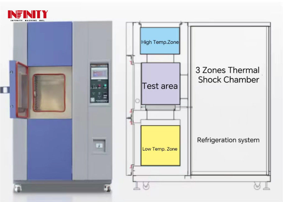 Thermal Shock Test Chamber Cooling Rate Down From RT To-40C in 55min ...