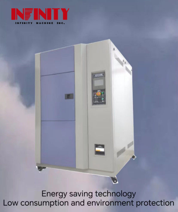 1480×1450×1950 Programmable Hot Cold Shock Test Chamber with Air-cooled ...