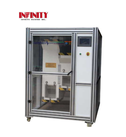 Electronic Products Drop Testing Machine , 2 Station Roller Drop Tester