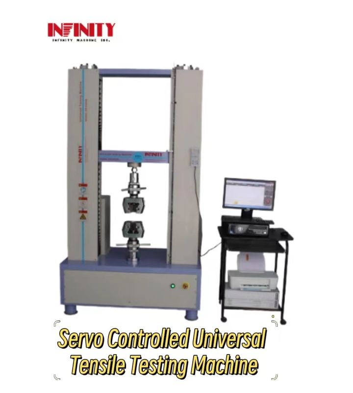 Servo Controlled Universal Tensile Testing Machine 650mm Stroke For ...