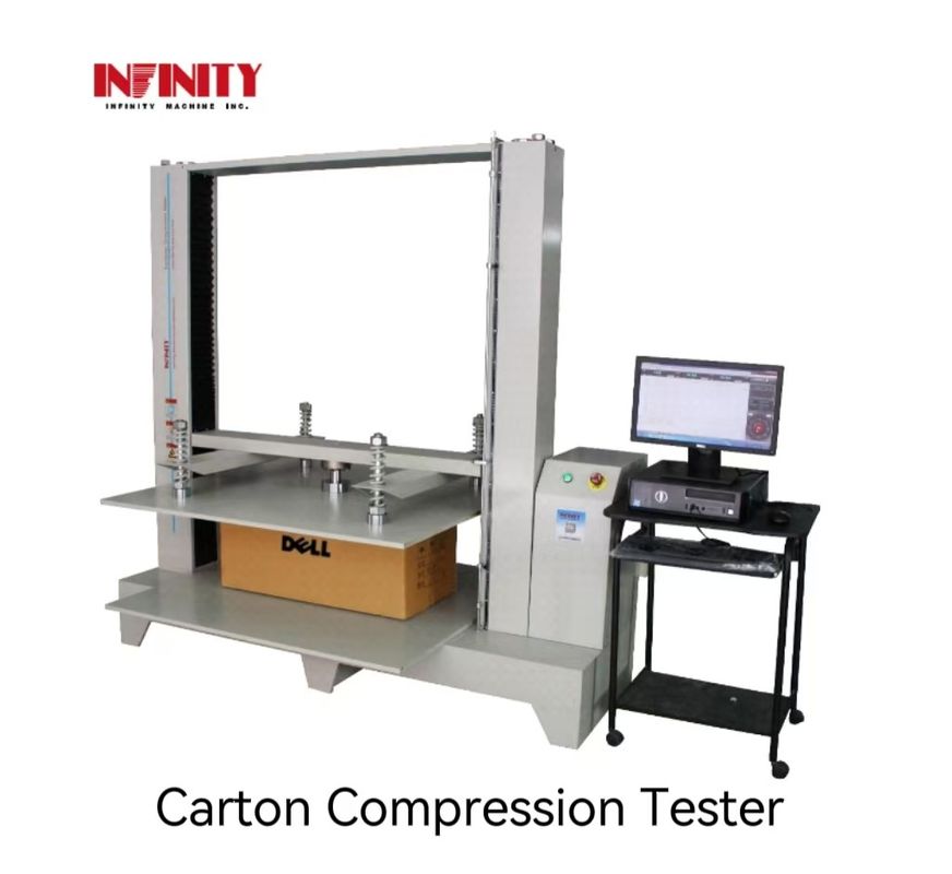 Carton Compression Tester For Stacking Test Of Corrugated Paper Box And ...