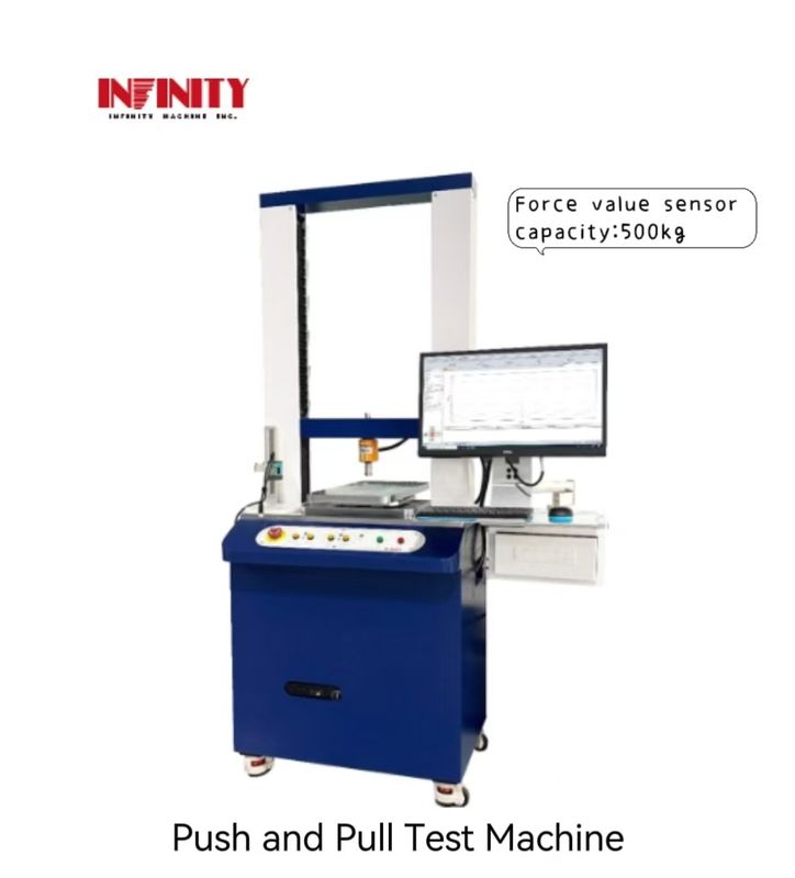 500Kg Capacity Push And Pull Test Machine Suitable for Stretch and ...