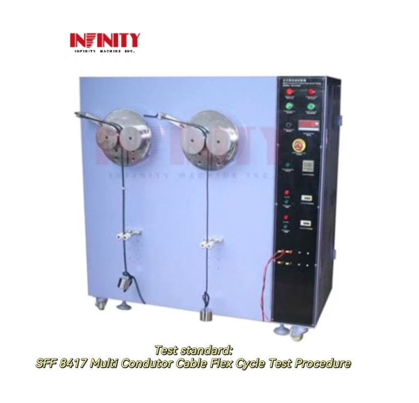 SFF 8417 Multi Core Cable Cyclic Bending Test Machine IS0 19642-2:2023(E)