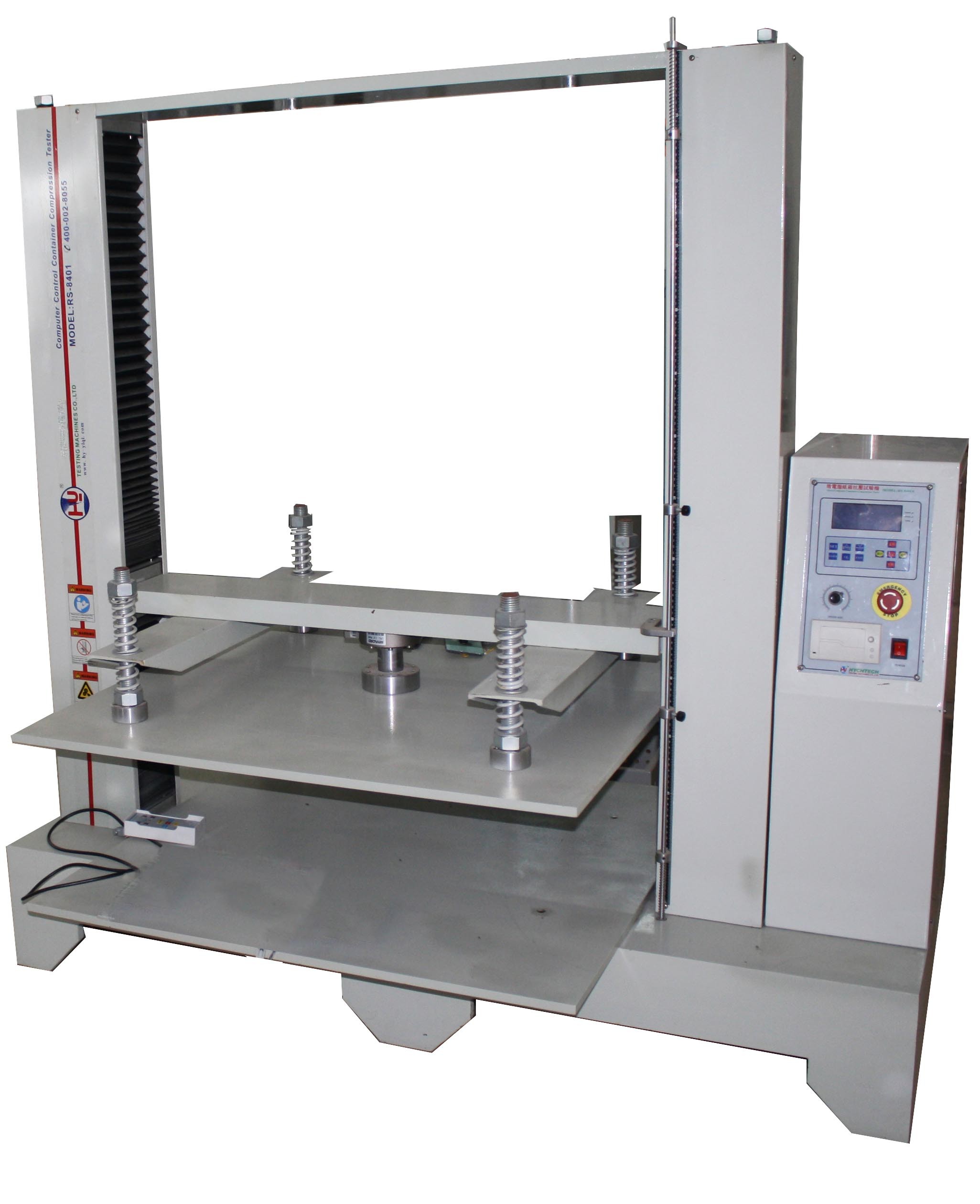 Package Box Compression Testing Equipment with AC Servo Motor